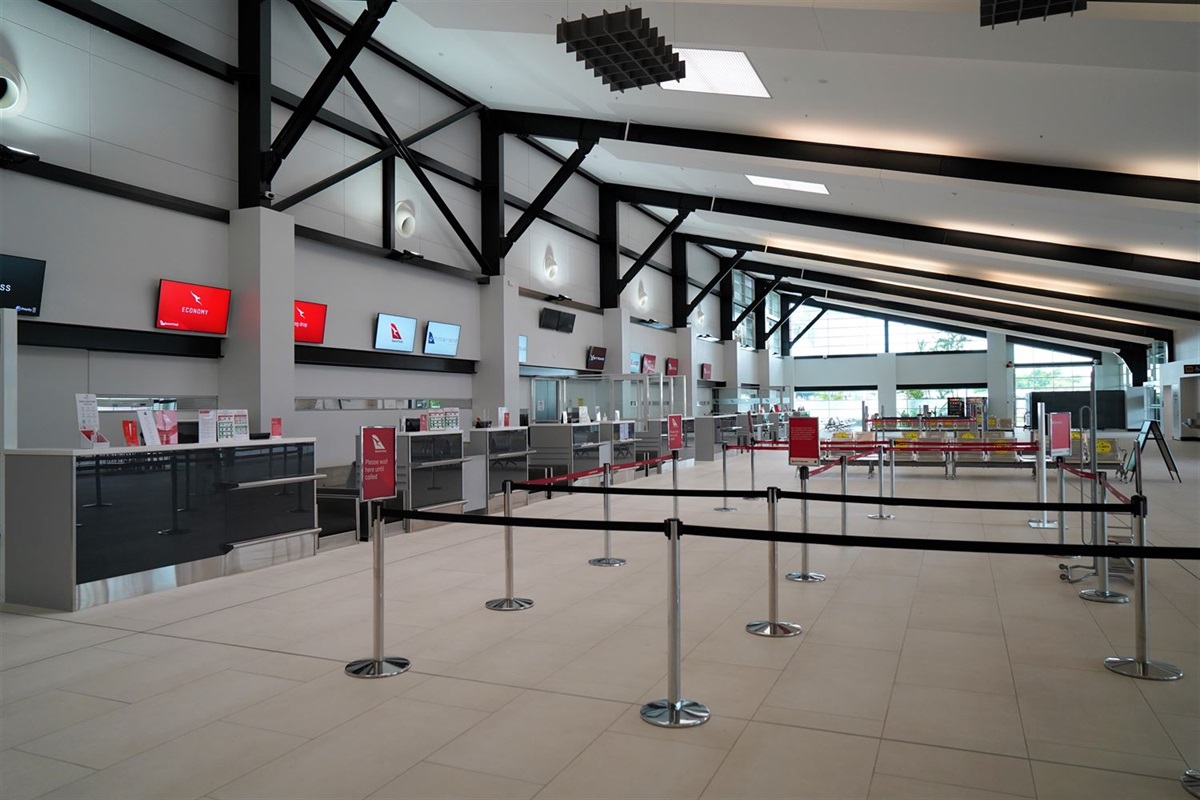 Landside Rockhampton Airport